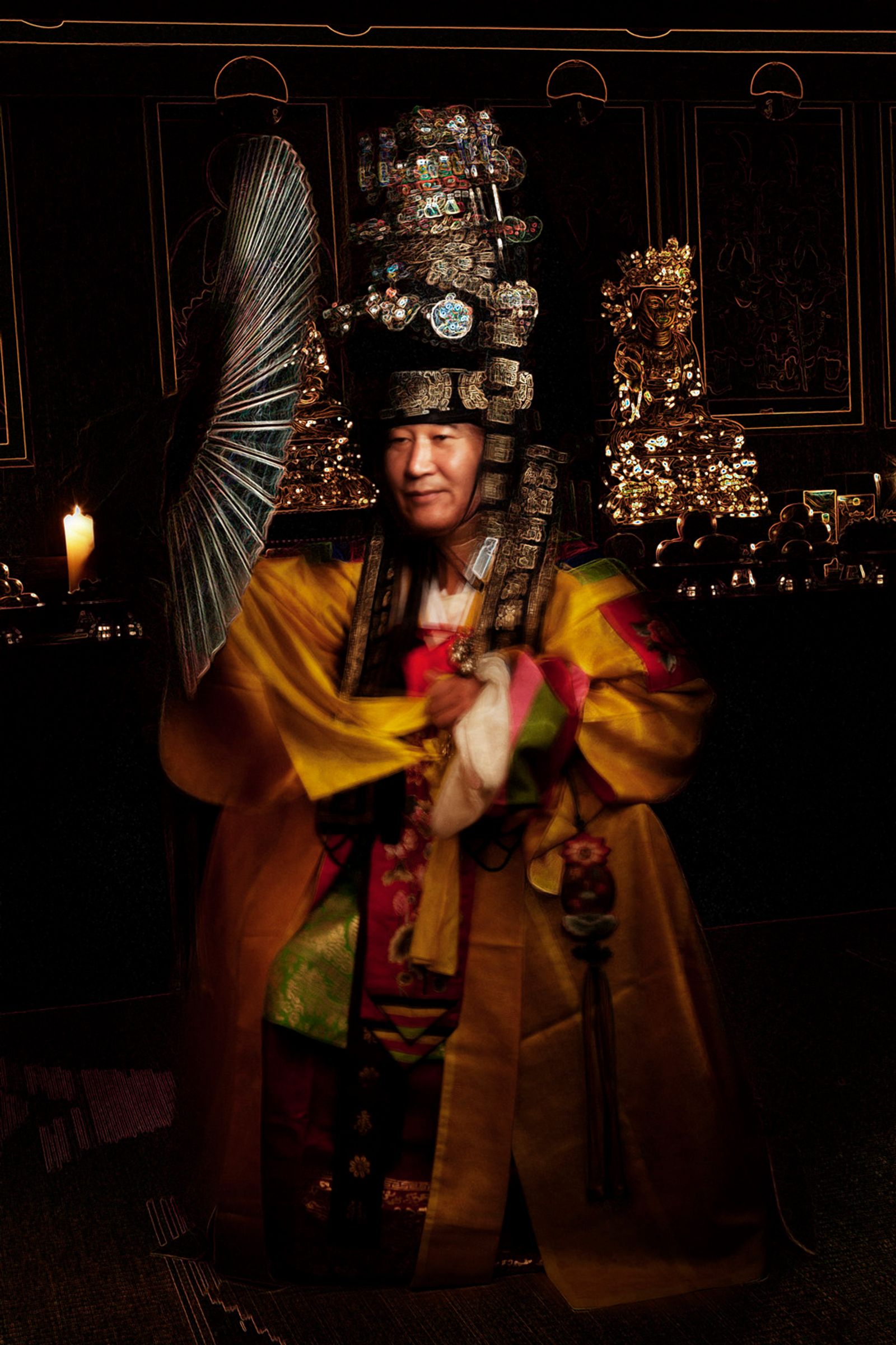 The Shaman with the Fan - PhMuseum