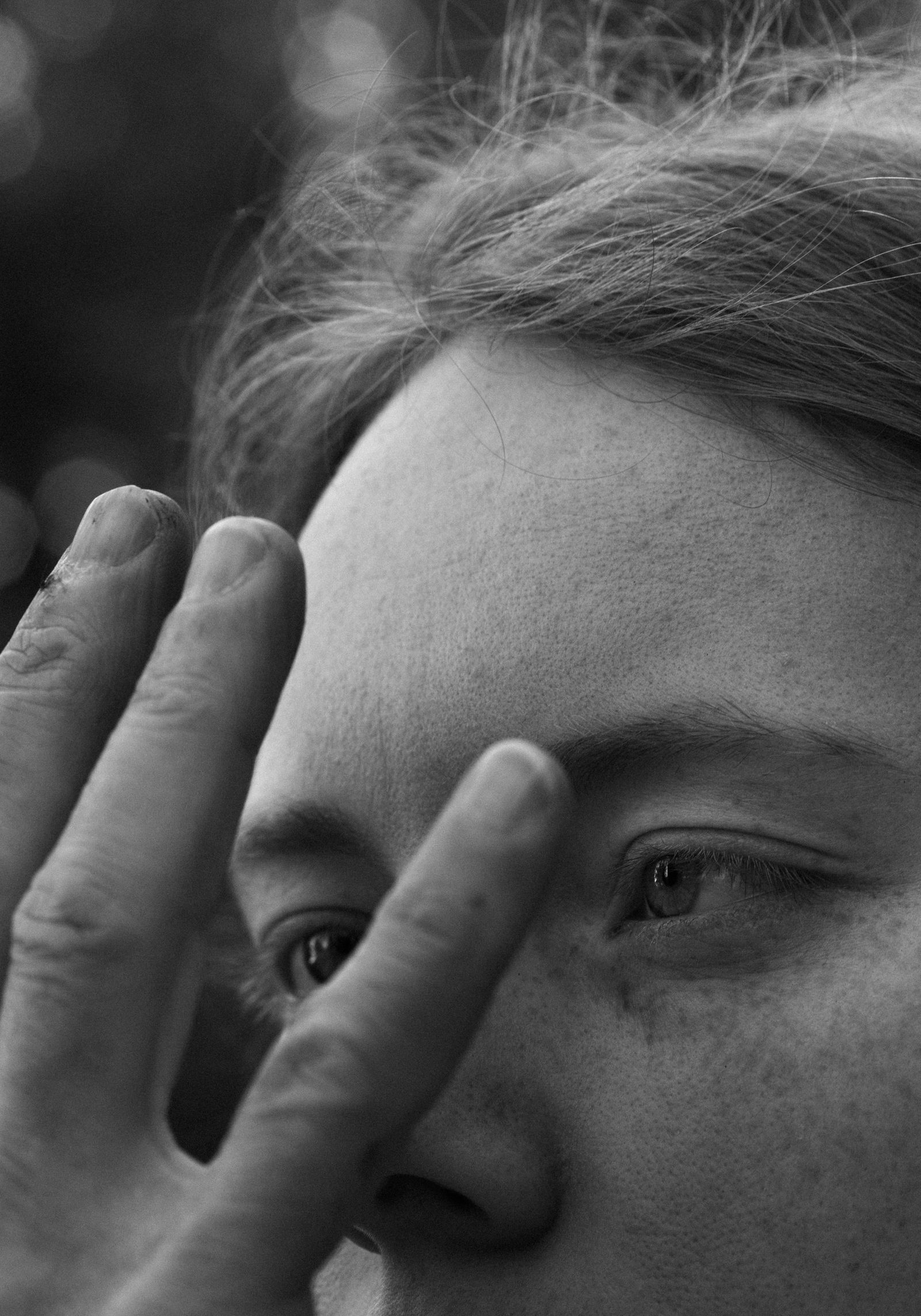 Through touch. - PhMuseum